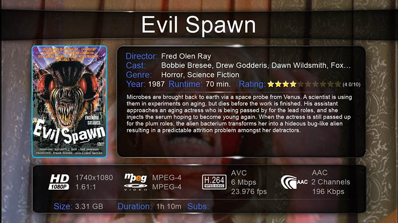Evil Spawn (1987) - SpookyFlix